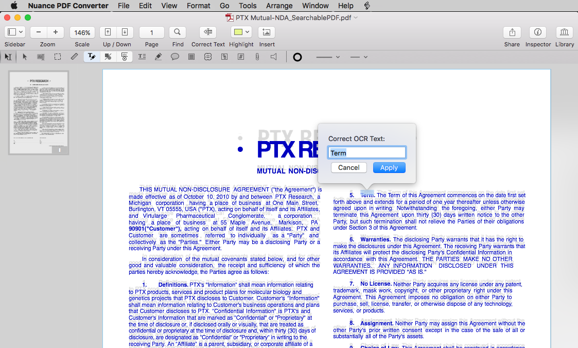 Nuance Updates Its PDF Converter For Mac With New Features LawSites