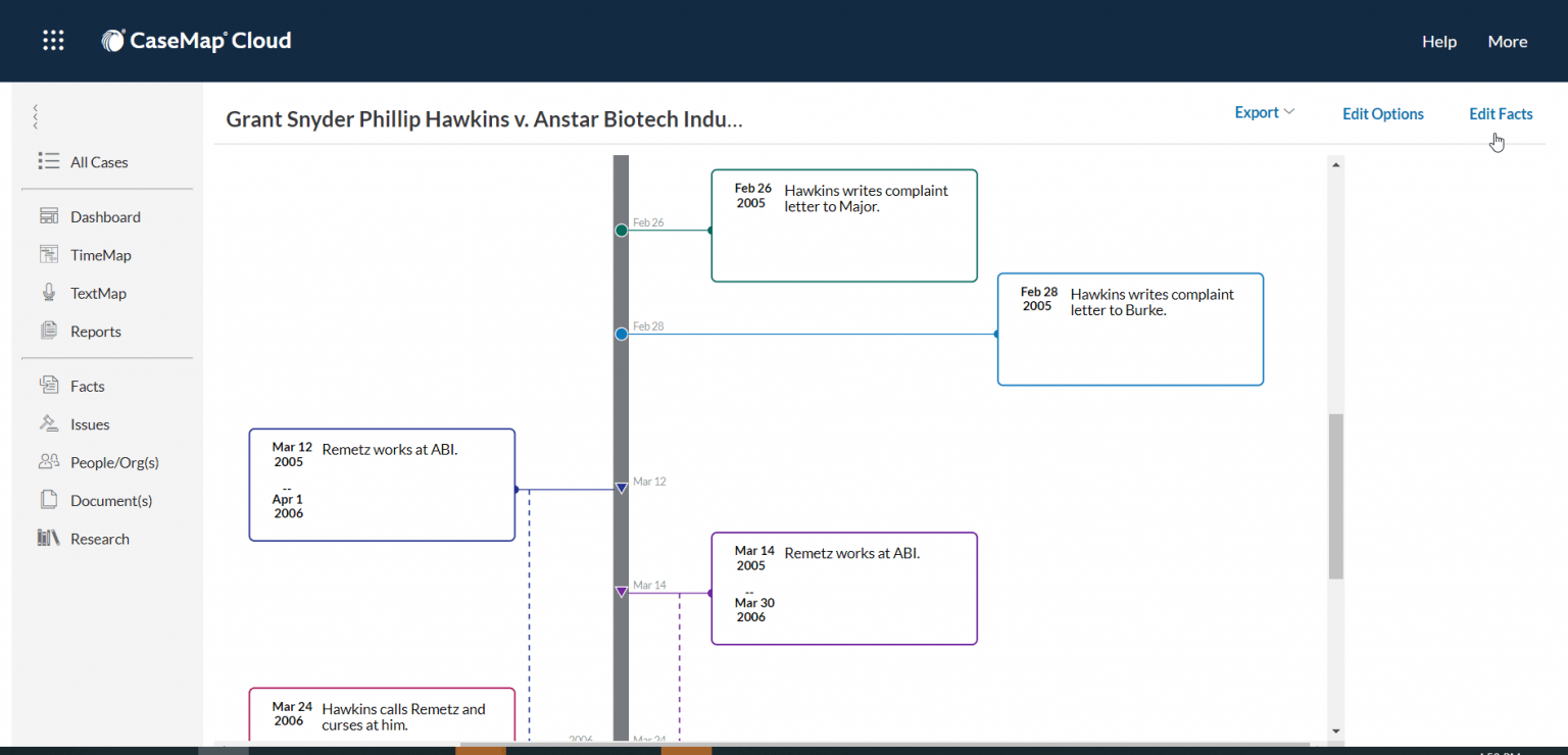 At Long Last, CaseMap Moves to the Cloud | LawSites