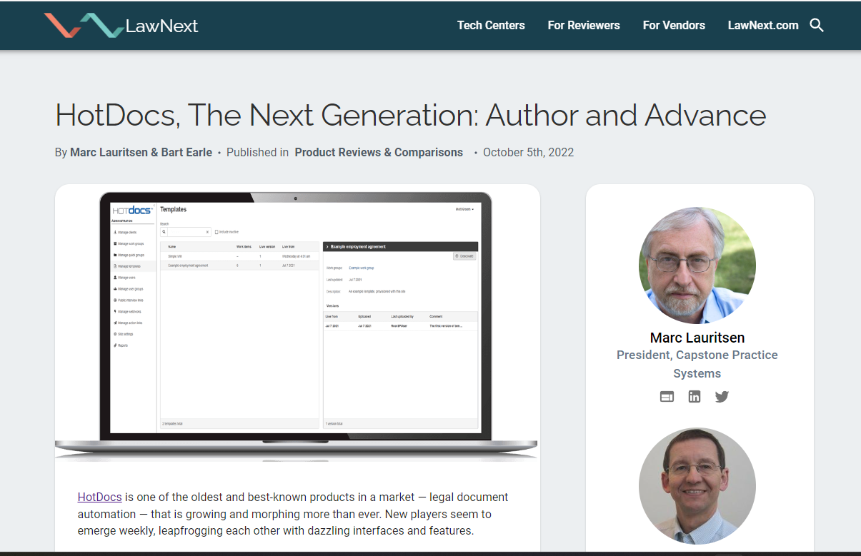 Thrilled to Announce the 'New and Improved' Version 2.0 of the LawNext ...