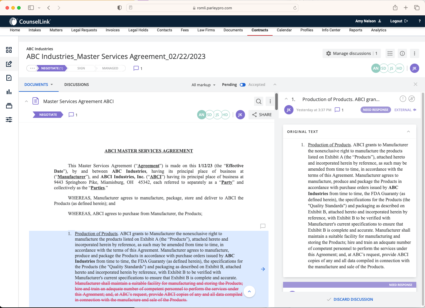 Building On Its Acquisition of Parley Pro, LexisNexis Adds Contract ...