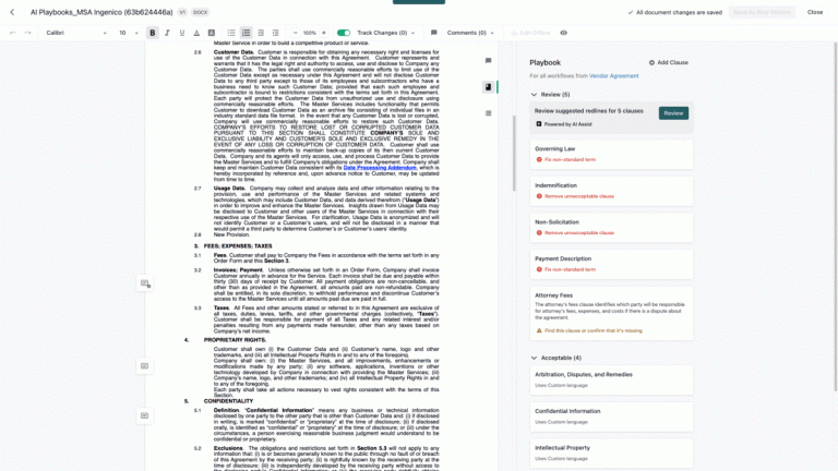 Ironclad's AI Contract Redlining Tool 'AI Assist' Comes Out Of Beta ...