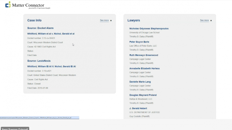Exclusive: Courtroom Insight's New Matter Connector Delivers Normalized ...