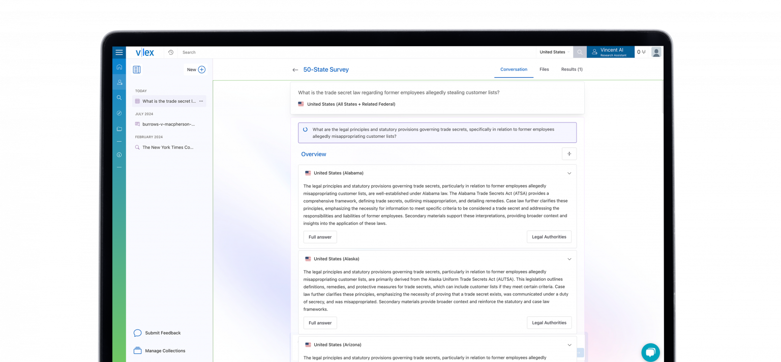 As It Unveils Major Upgrade of Its Vincent AI, vLex May Now Be the Most ...