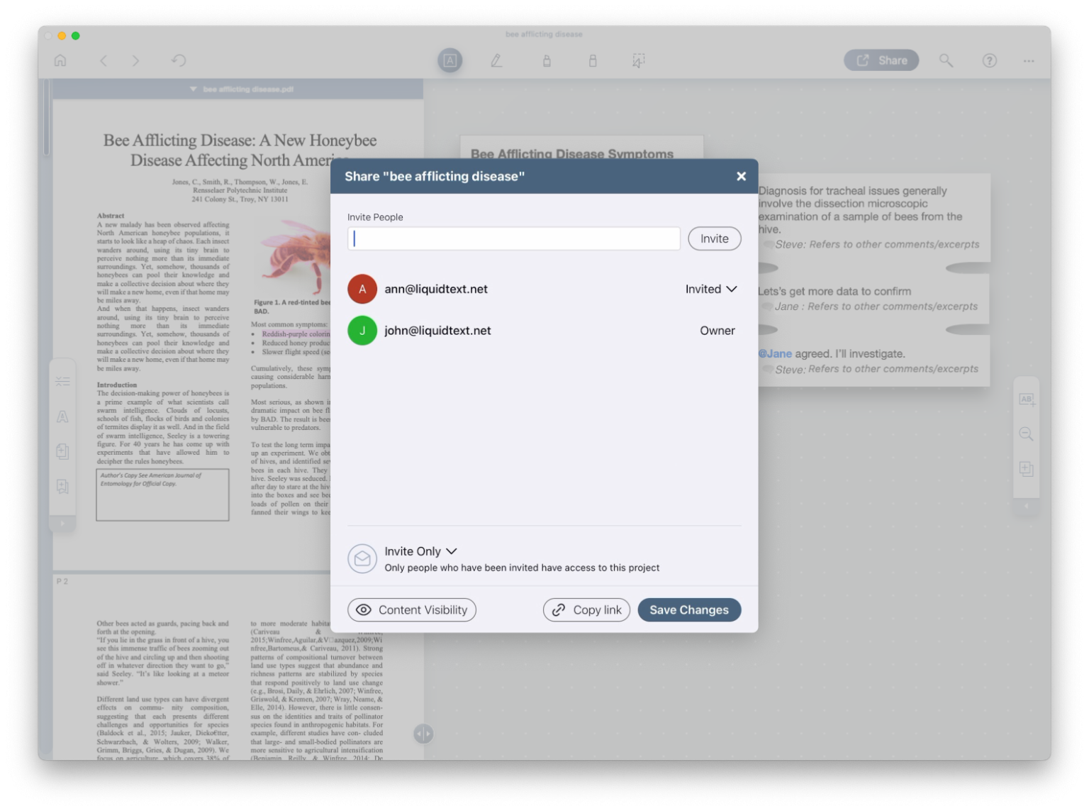 LiquidText, Innovative Annotation Tool for Complex Documents, Adds Real-Time Collaboration ...