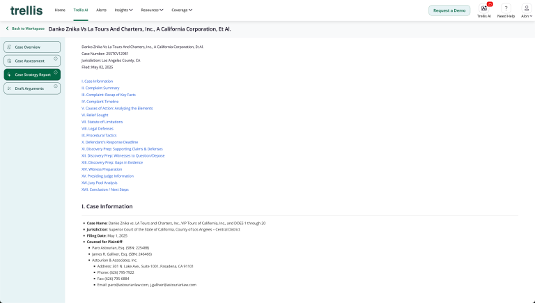 Trellis Partners with Fisher Phillips to Deliver AI-Powered Case Strategy Reports through ...