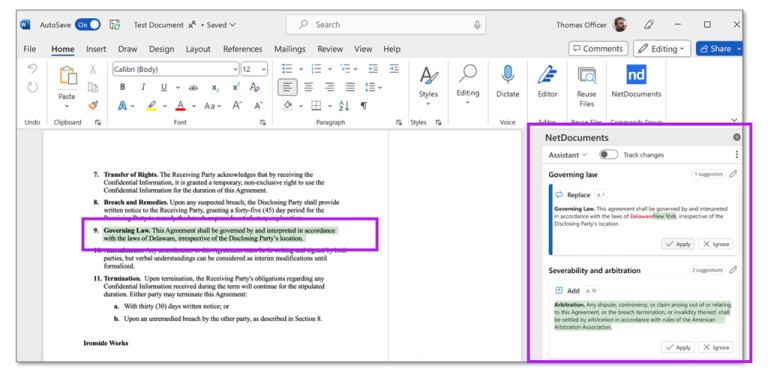 NetDocuments Expands AI Capabilities with Document Profiling and ...